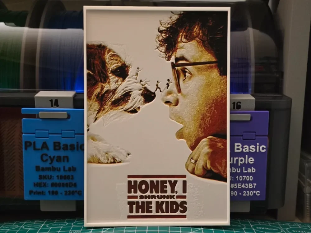 Honey, I Shrunk the Kids Movie Poster - Hueforge by Lumpy3D - HueForge ...