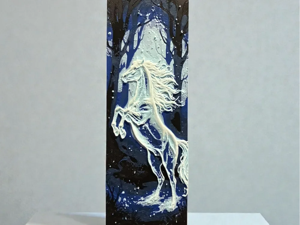 Harry Potter Horse Patronus Spell Animal Bookmark by The SkyLab 3D ...